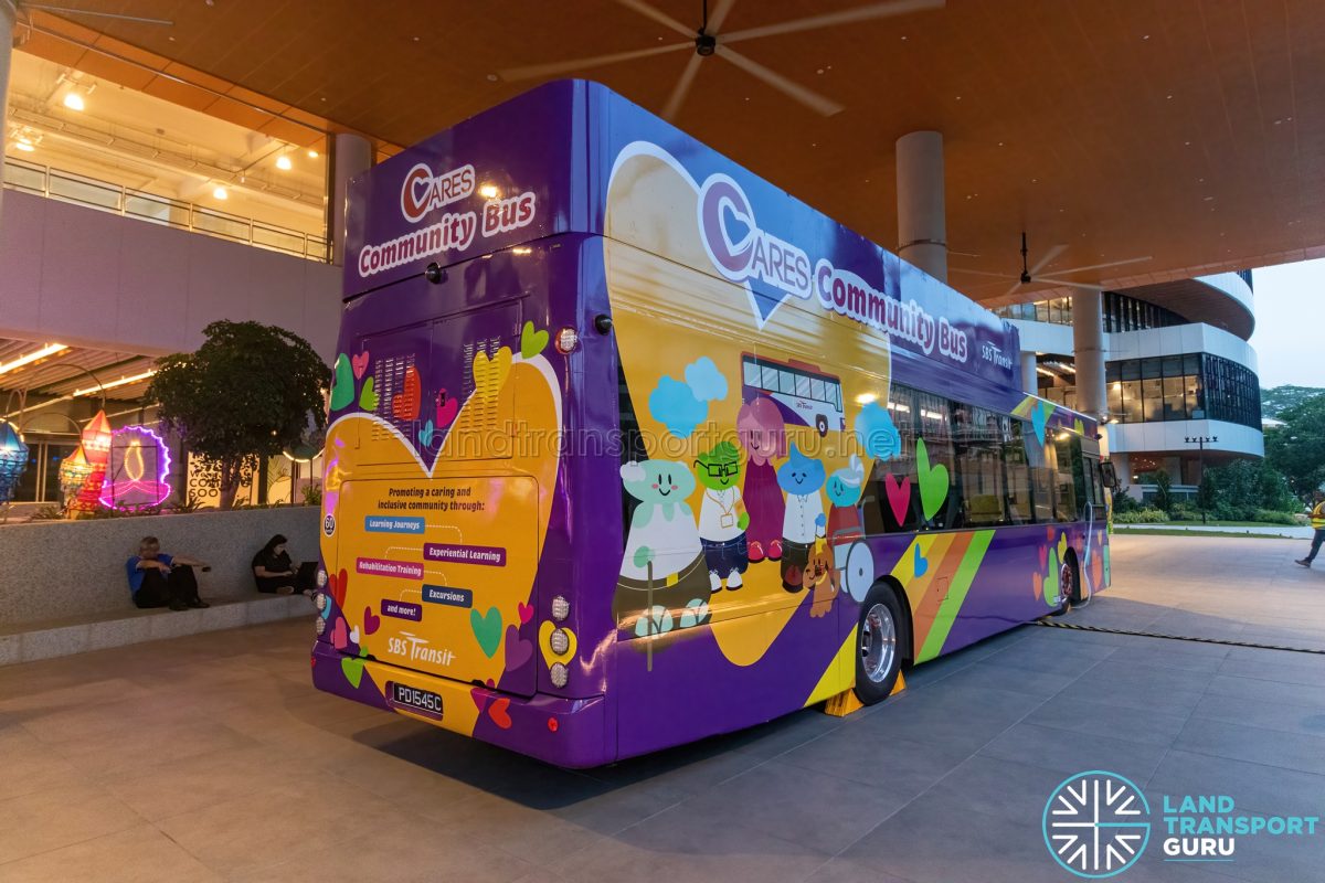 SBS Transit CARES Community Bus | Land Transport Guru