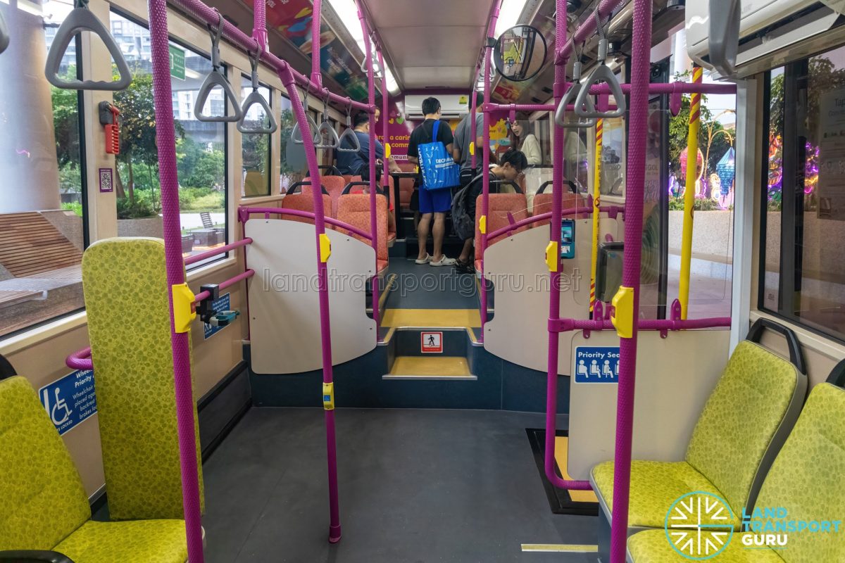 SBS Transit Cares Community Bus – Interior Mid to Rear | Land Transport ...