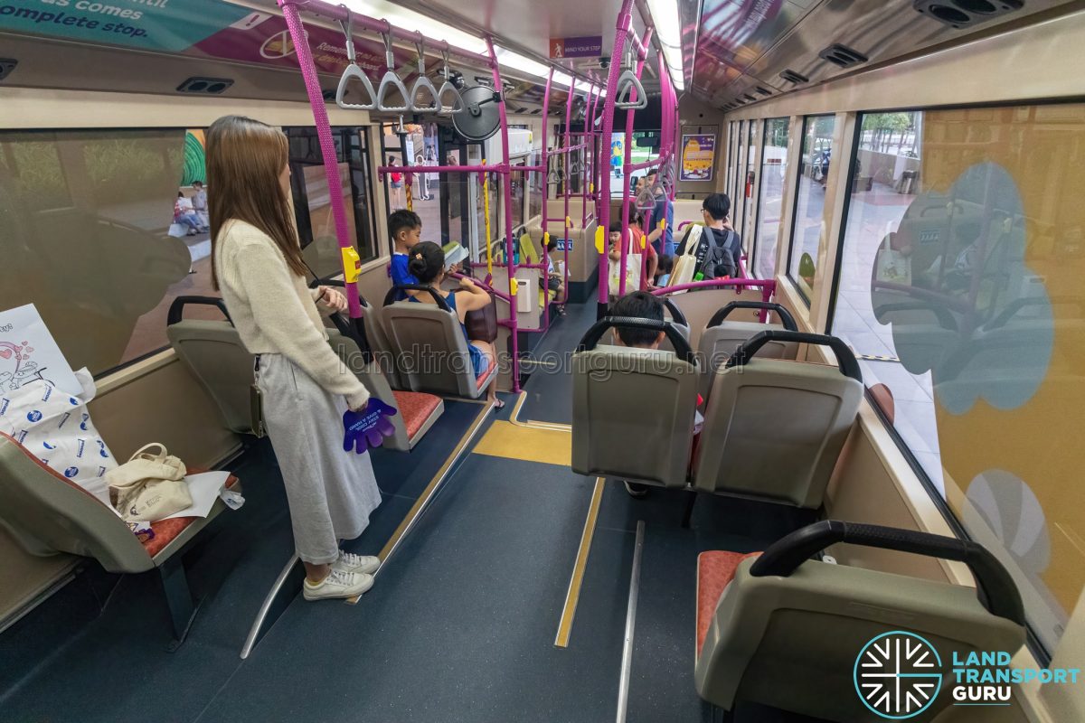 SBS Transit Cares Community Bus – Modified Rear Seating Configuration ...