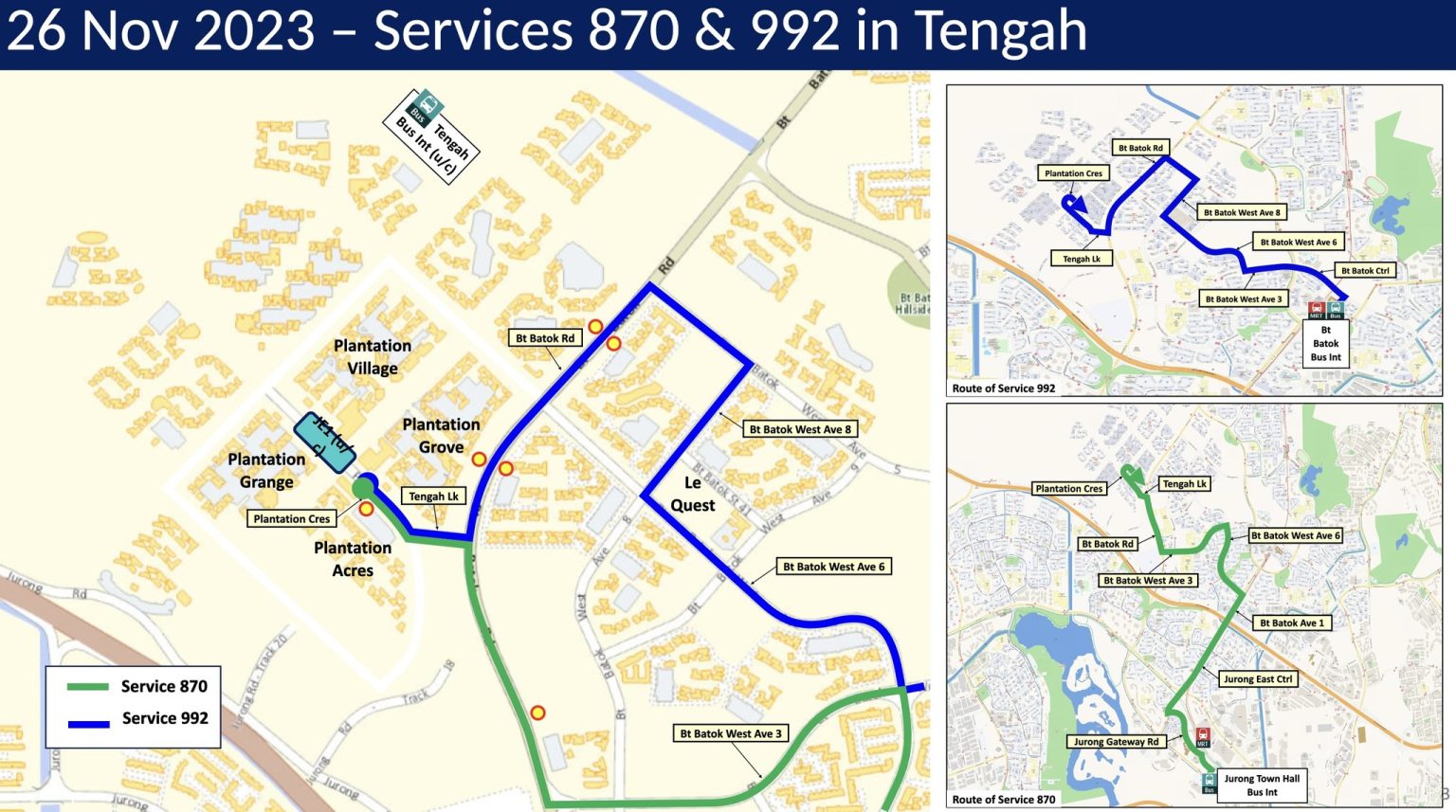 Tower Transit Bus Service 870 | Land Transport Guru