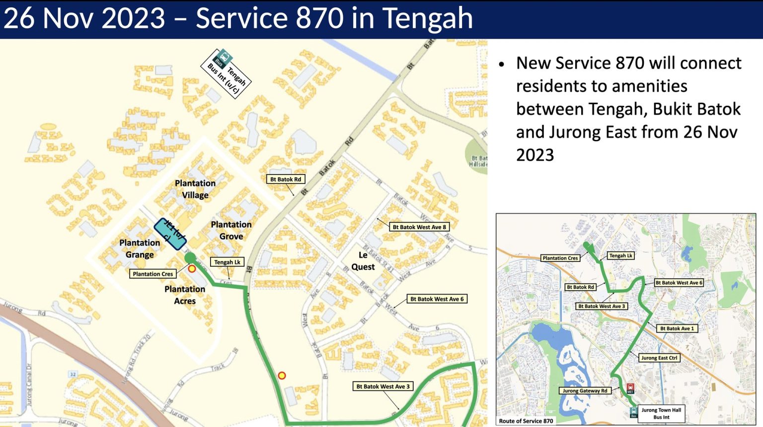 Tower Transit Bus Service 870 | Land Transport Guru