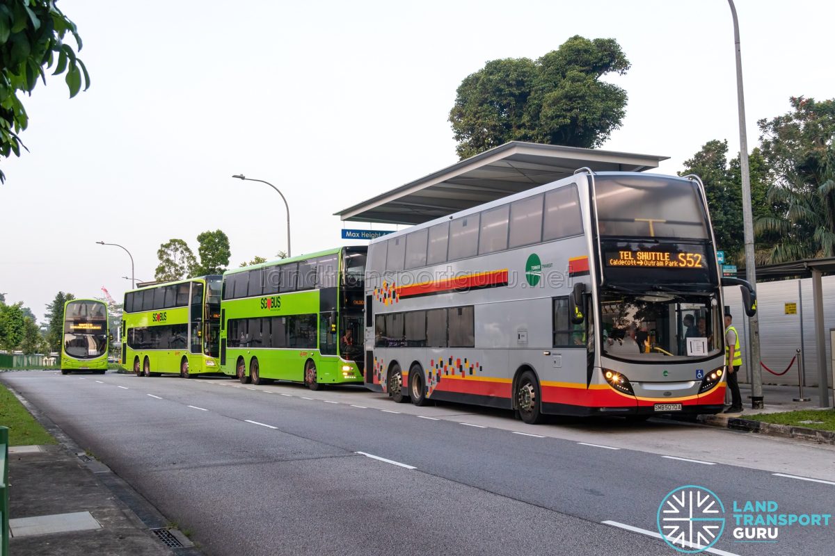 Shuttle 52: Caldecott—Outram Park Shuttle Bus Service | Land Transport Guru