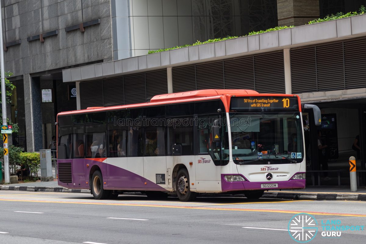 Bus 10 – SBS Transit Mercedes-Benz Citaro (SG1220M) | Land Transport Guru