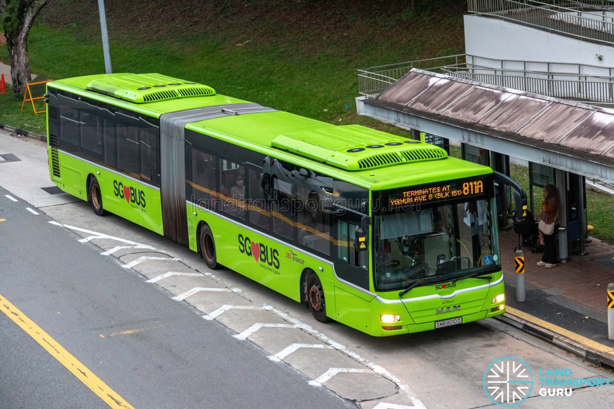 SBS Transit Feeder Bus Service 811A | Land Transport Guru