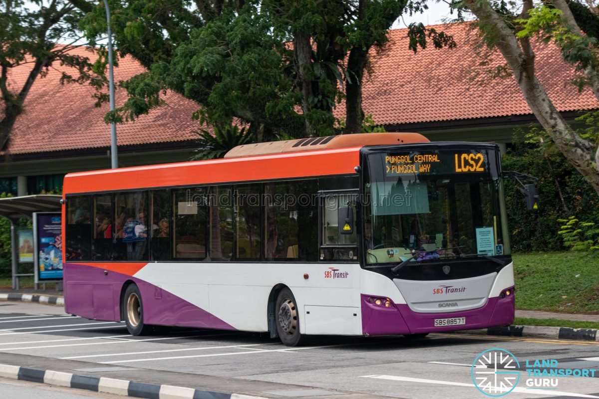 SBS Transit Peak Period Shuttle Bus Service LCS2 | Land Transport Guru