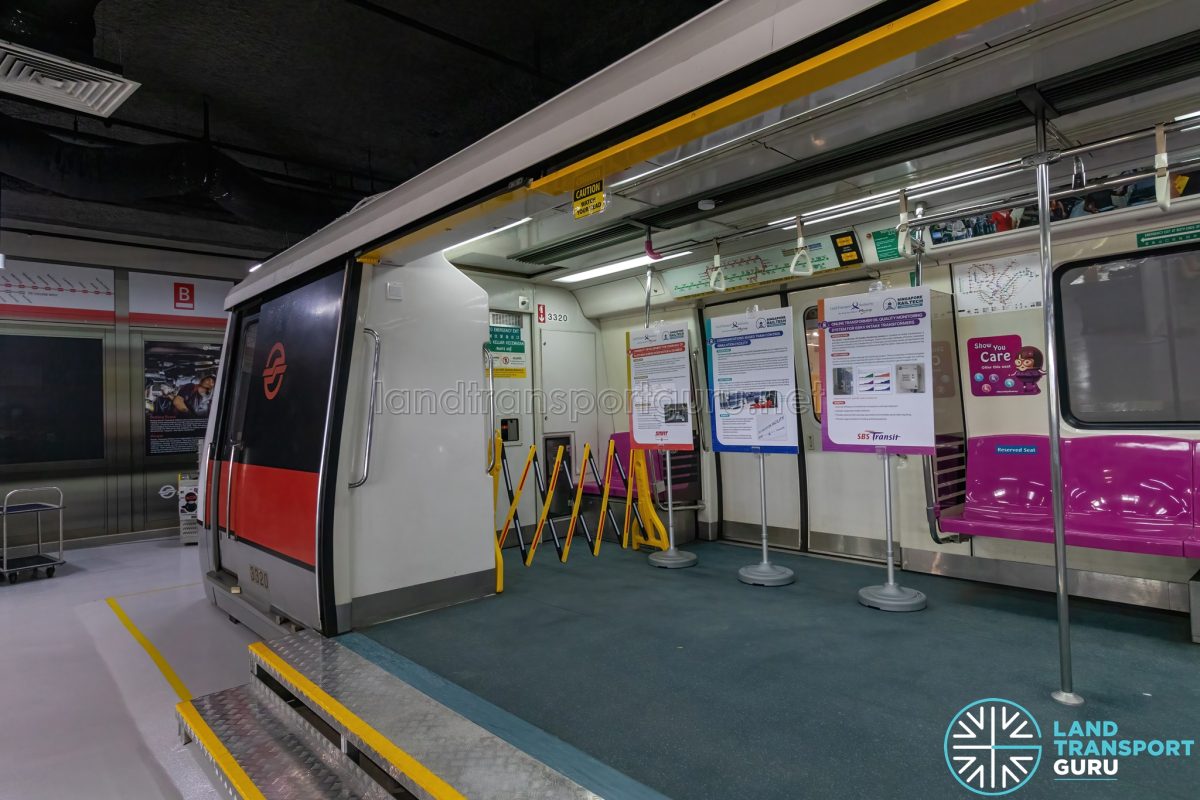 Preserved C751B Car 3320 at ITE College West Rail Engineering Hub ...
