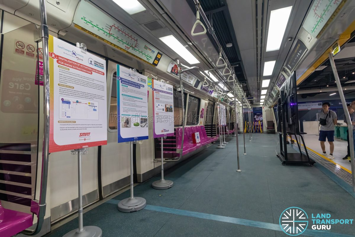 Preserved C751B Car 3320 at ITE College West Rail Engineering Hub ...