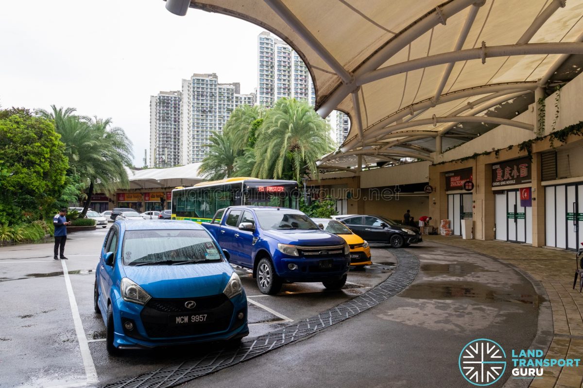 Service FC1 Boarding Point at Forest City Transportation Hub (Infront ...