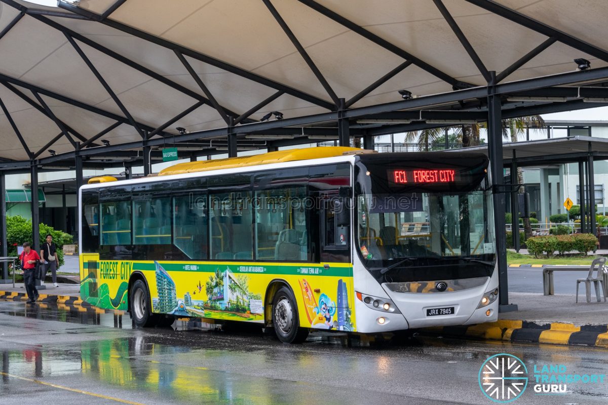 Bus FC1 – Causeway Link Yutong ZK6126HG (JRX7945) | Land Transport Guru