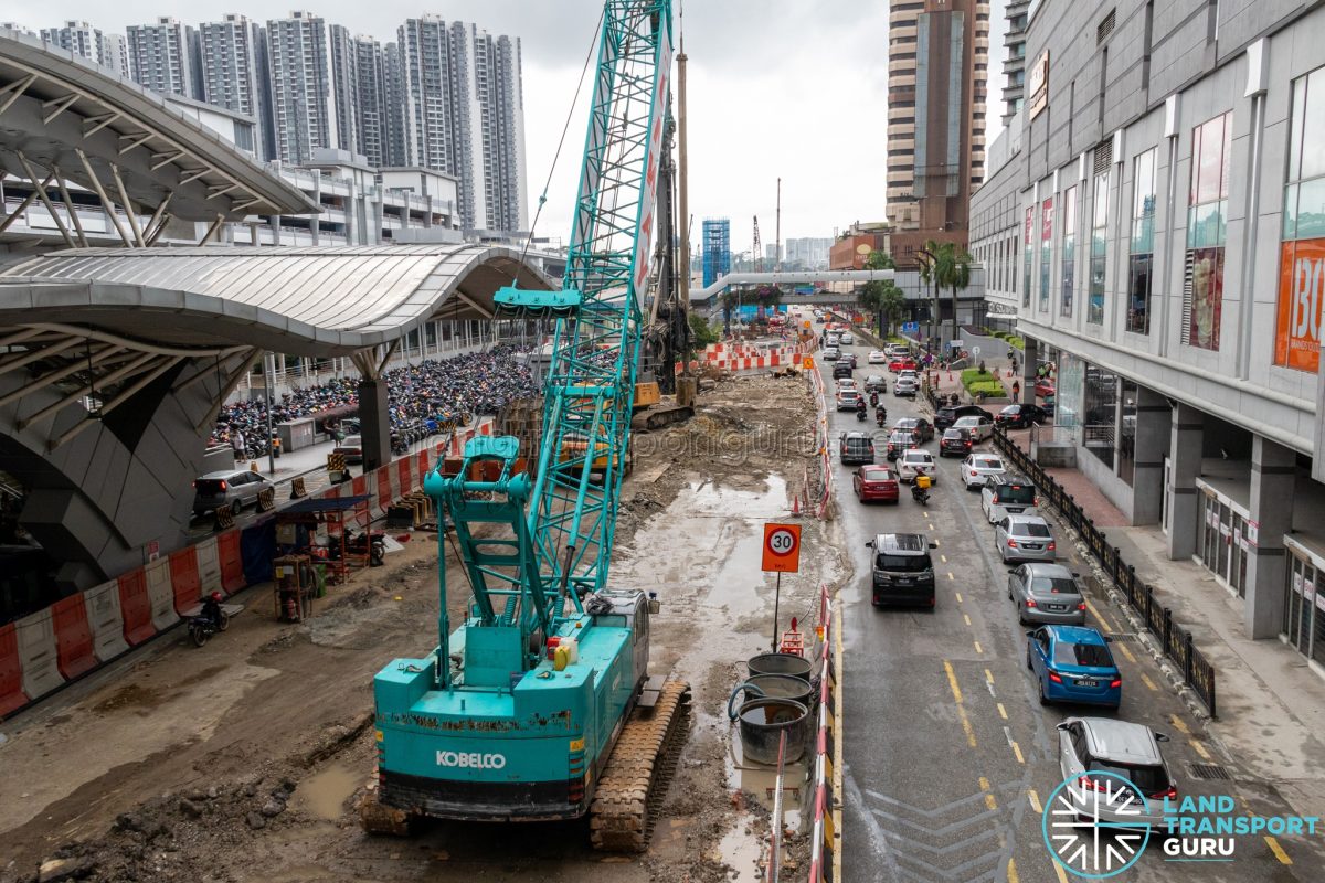 RTS Link Construction Progress (Dec 2023) – JB Sentral | Land Transport ...