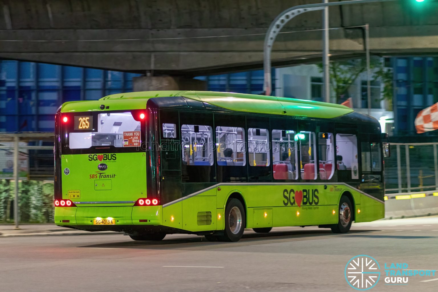 BYD B12A03 (LTA Trial Bus) | Land Transport Guru