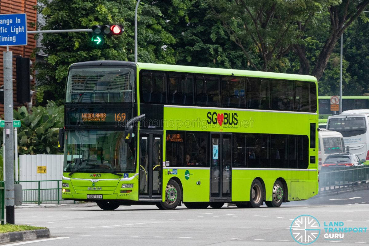 Bus 169 – Tower Transit MAN A95 (SG5794Y) | Land Transport Guru