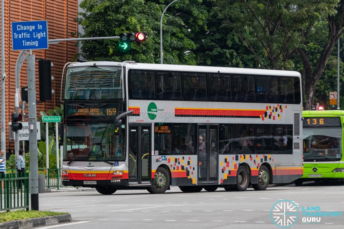 Bus 169 – Tower Transit MAN A95 (SMB5894P) | Land Transport Guru