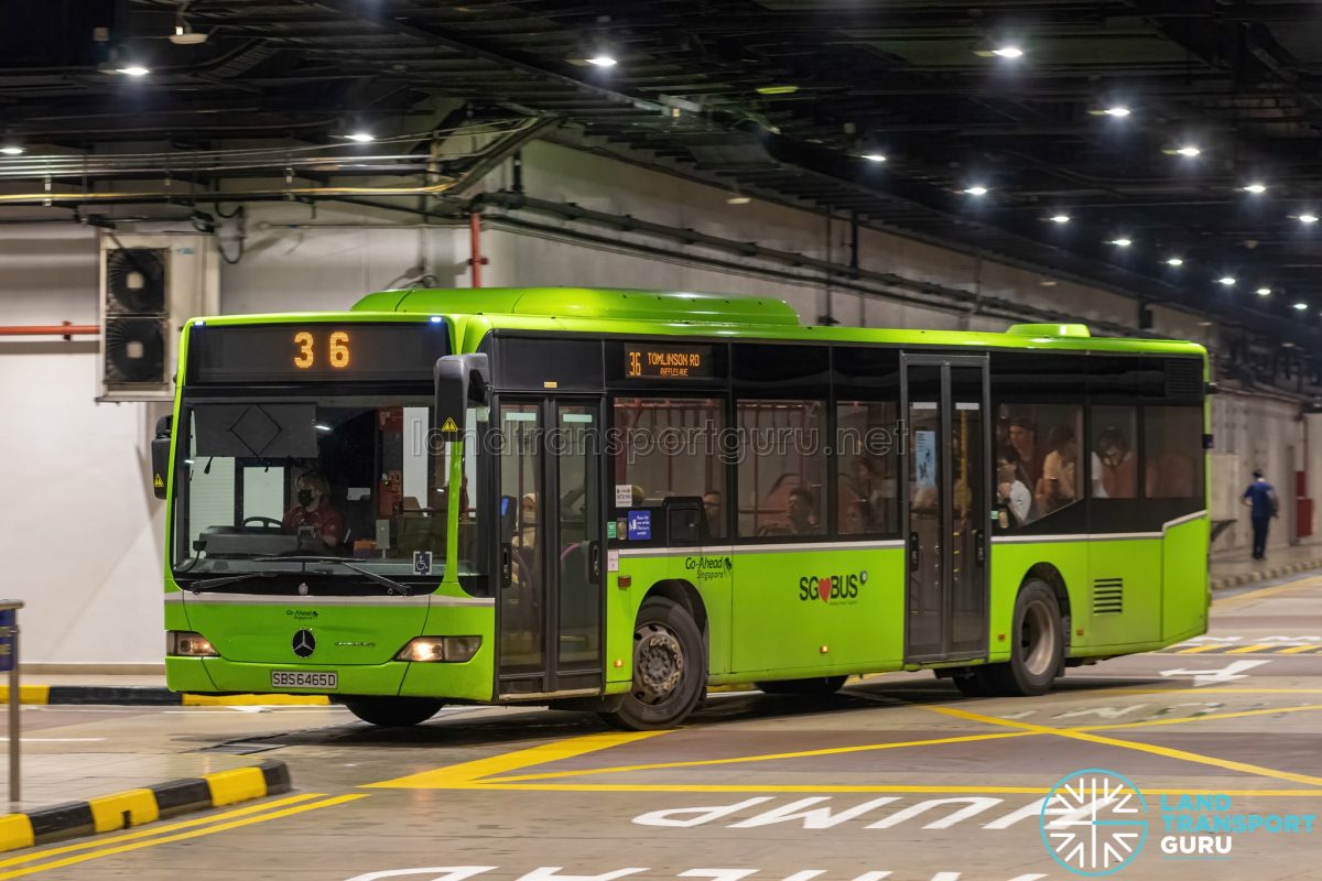 Bus 36 – Go-Ahead Singapore Mercedes-Benz Citaro (SBS6465D) | Land ...