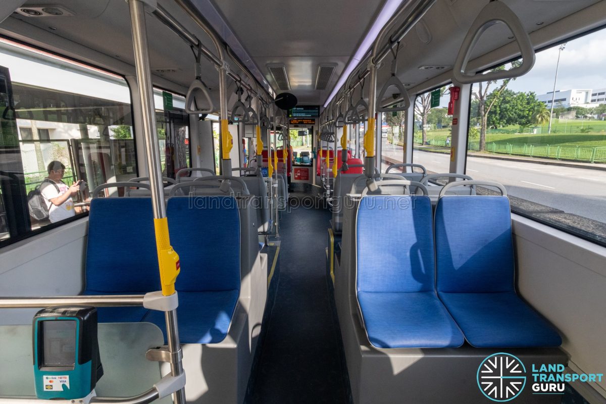 BYD B12A03 (LTA Trial Bus) (SG4013A) – Interior Rear to Front | Land ...