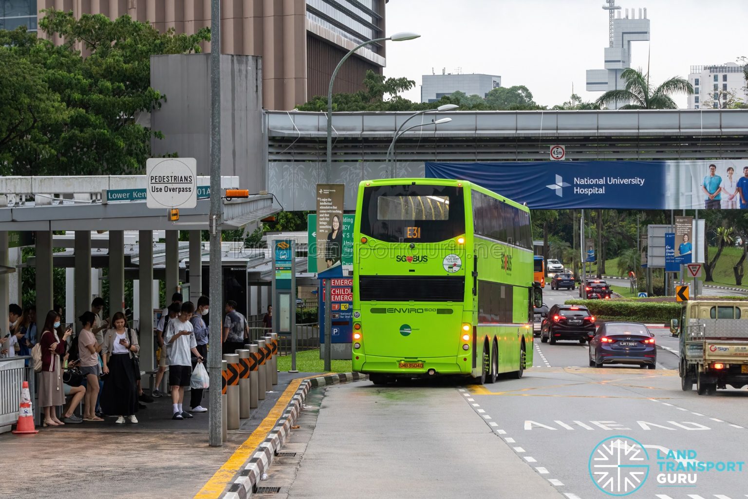 Express Shuttle 31: Kent Ridge—HarbourFront Shuttle Bus Service | Land ...