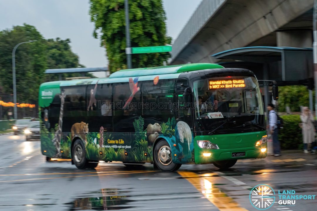 Mandai Shuttle | Land Transport Guru