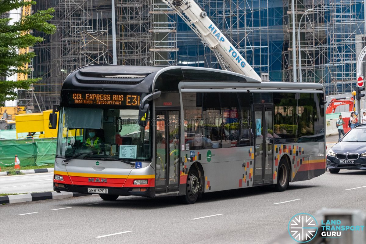 Express Shuttle 31 – Tower Transit MAN A22 (SMB1526D) | Land Transport Guru