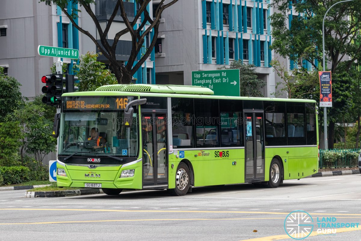 SBS Transit Bus Service 146 | Land Transport Guru