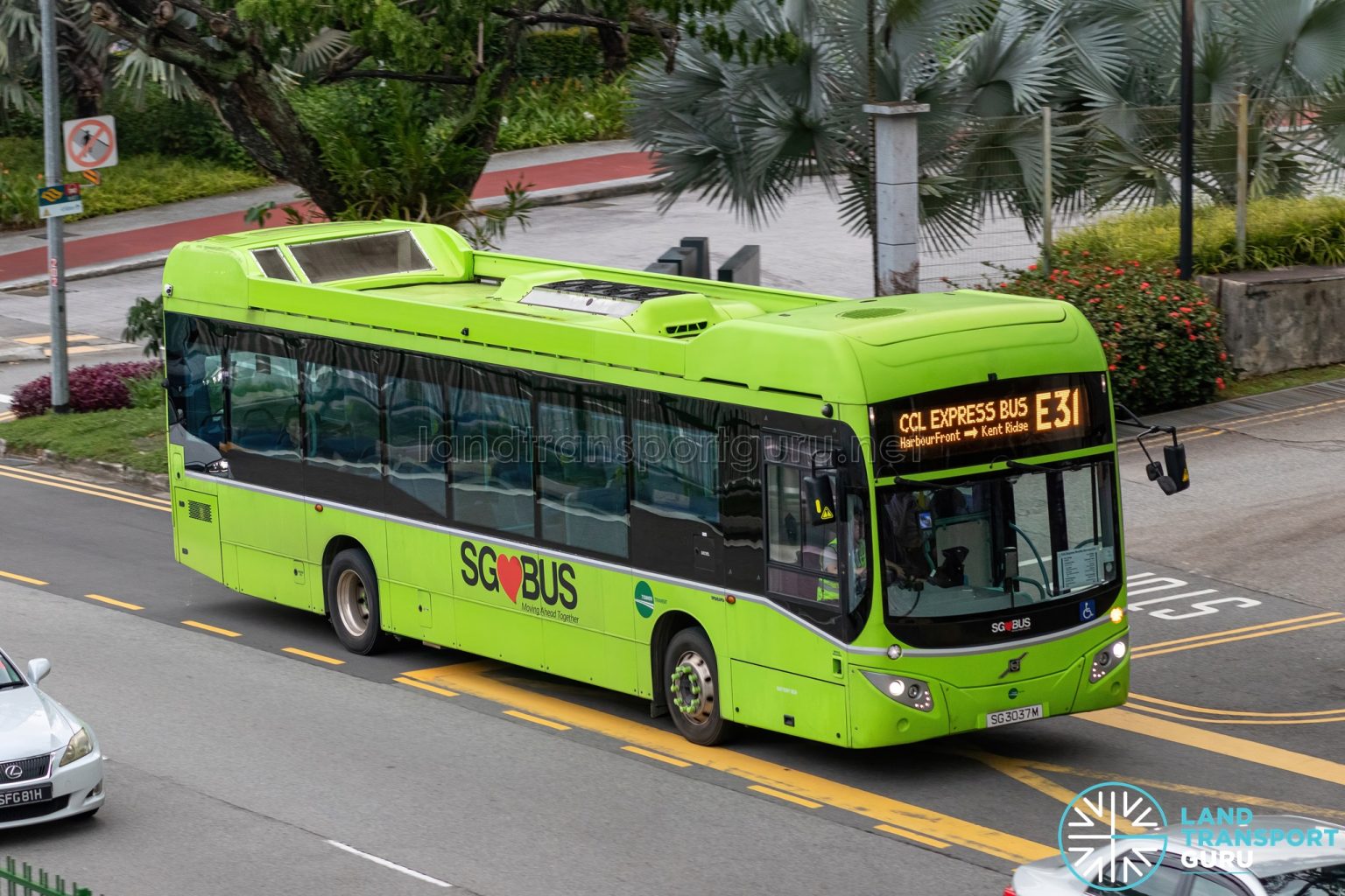 Express Shuttle 31 – Tower Transit Volvo B5LH (SG3037M) | Land ...