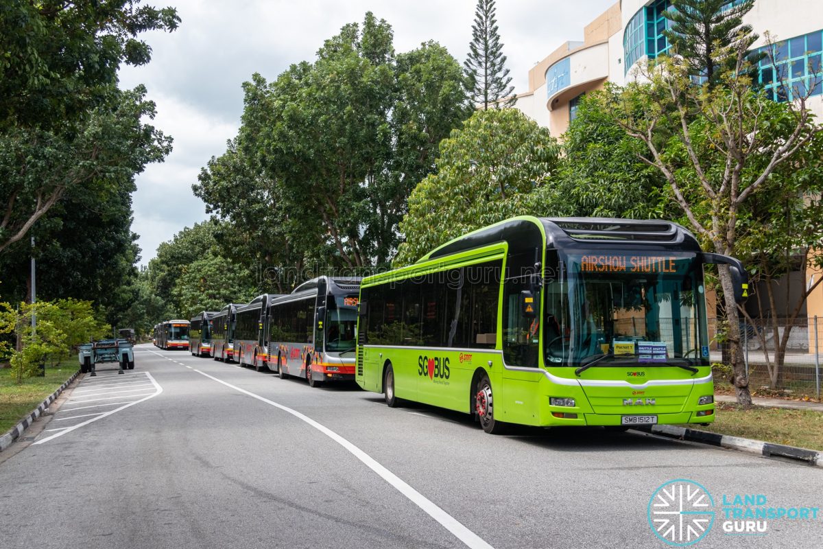 Singapore Airshow 2024 Shuttle Buses | Land Transport Guru