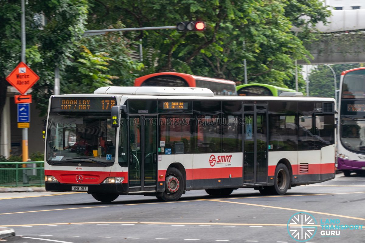 Bus 178 – SMRT Buses Mercedes-Benz Citaro (SMB146Z) | Land Transport Guru