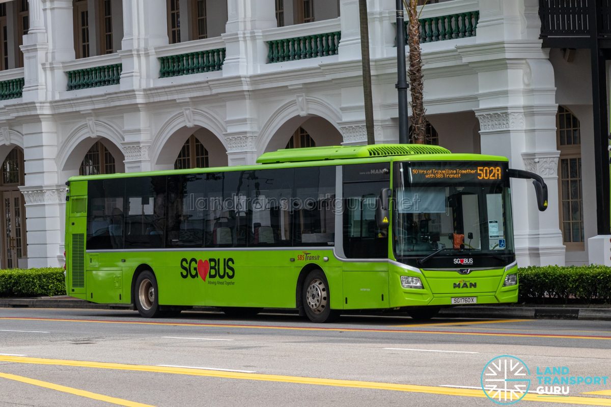 SBS Transit Express Bus 502A | Land Transport Guru
