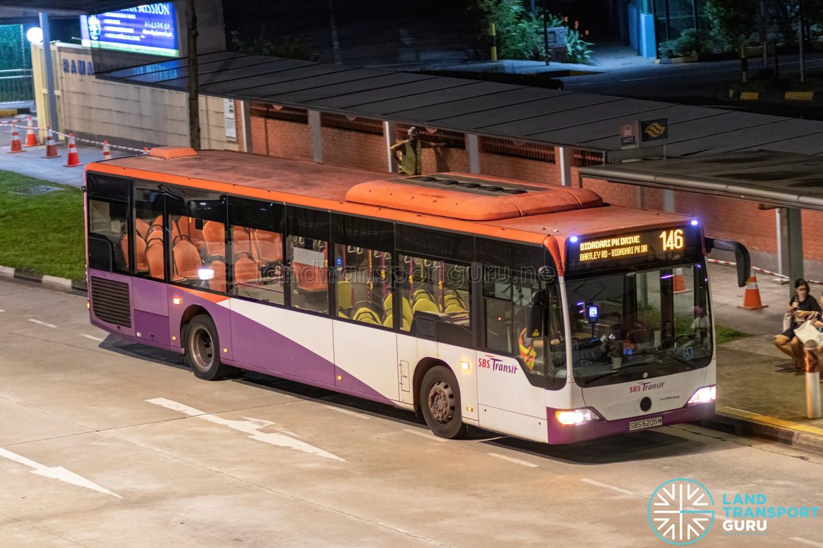 Bus 146 – SBS Transit Mercedes-Benz Citaro (SBS6205M) | Land Transport Guru