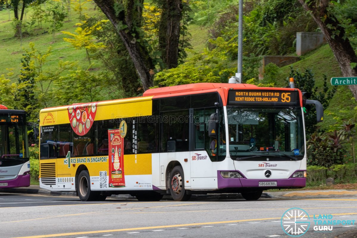 Bus 95 – SBS Transit Mercedes-Benz Citaro (SBS6838L) | Land Transport Guru