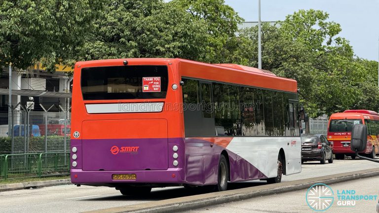 SMRT Buses – Transitioning to Jurong West Bus Package | Land Transport Guru