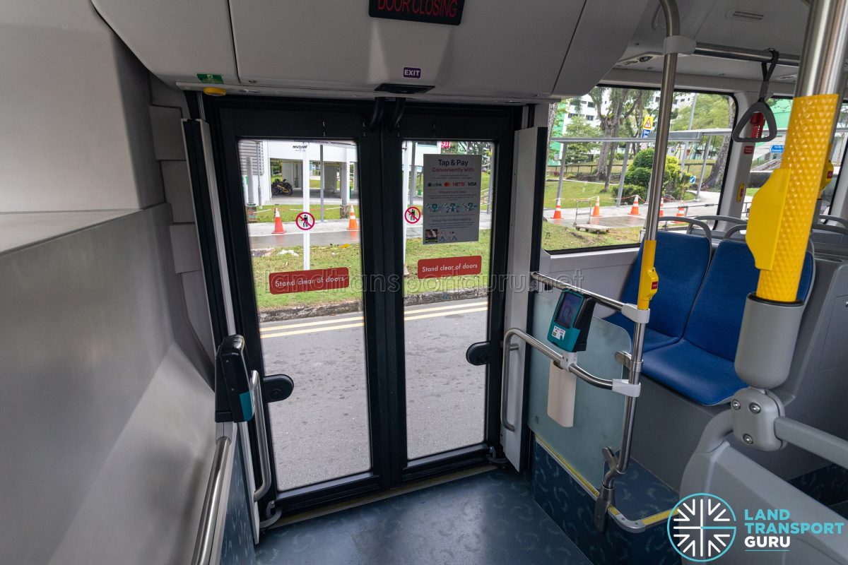 BYD B12A03 (LTA Trial Bus) (SG4013A) – Third door | Land Transport Guru