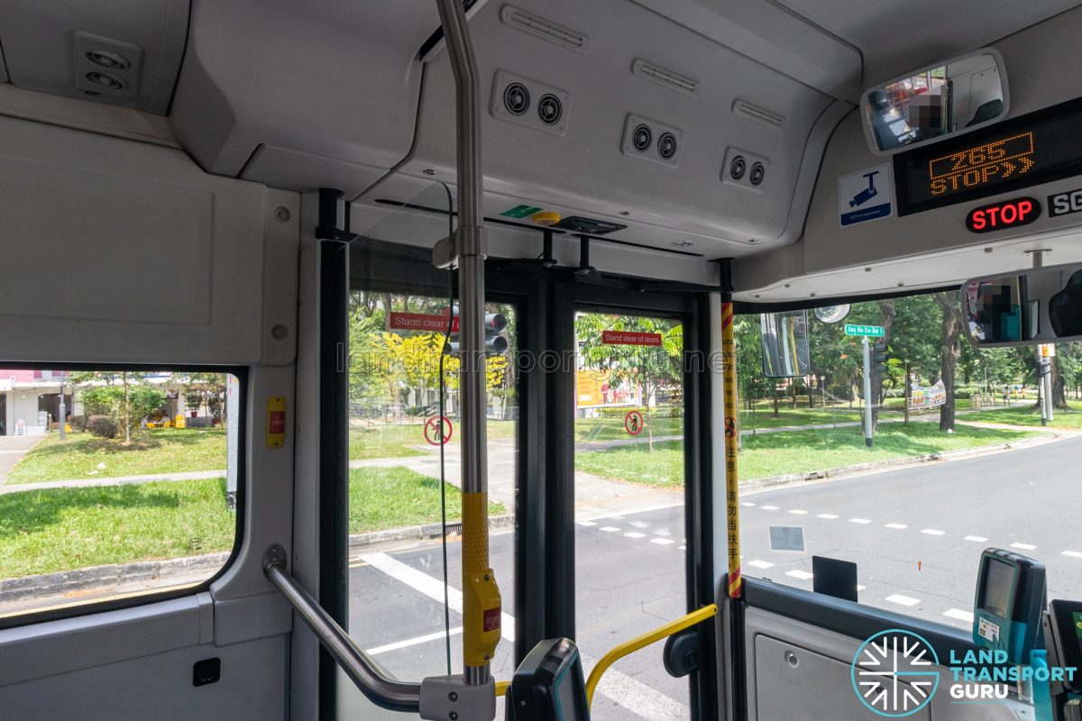 BYD B12A03 (LTA Trial Bus) (SG4013A) – Entrance door area | Land ...