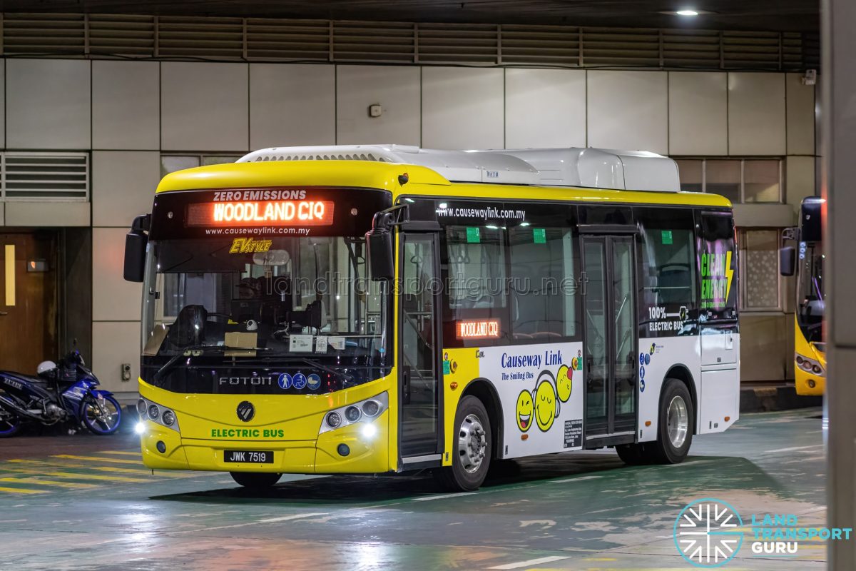 CIQ LOOP – Causeway Link Foton C8L (JWK7519) | Land Transport Guru