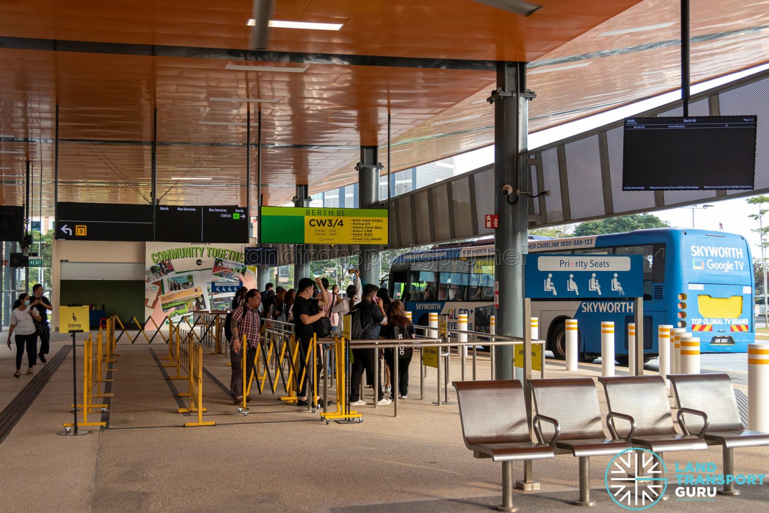 Jurong Town Hall Bus Interchange | Land Transport Guru