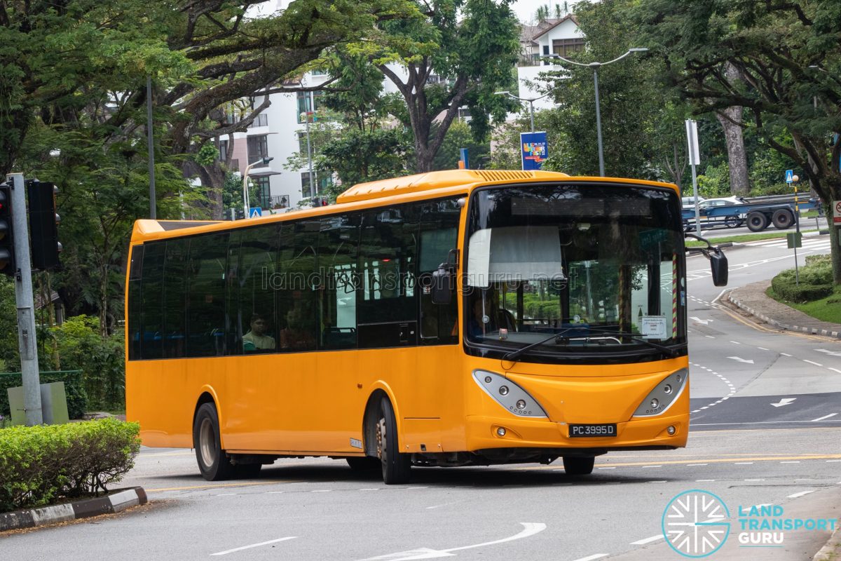 Science Park Shuttle – ComfortDelGro Bus Volvo B9L (PC3995D) | Land ...