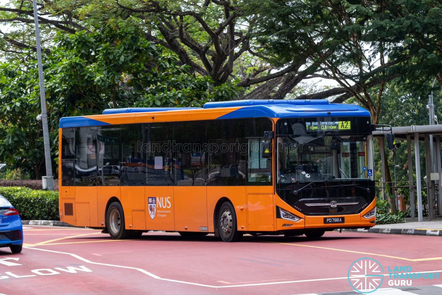 NUS Internal Shuttle Bus | Land Transport Guru