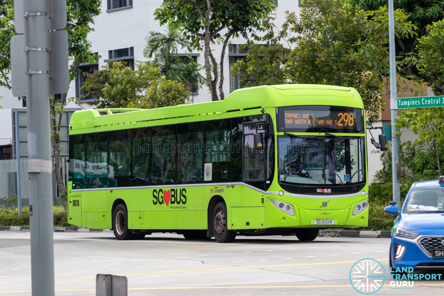 Bus 298 – SBS Transit Volvo B5LH (SG3001R) | Land Transport Guru