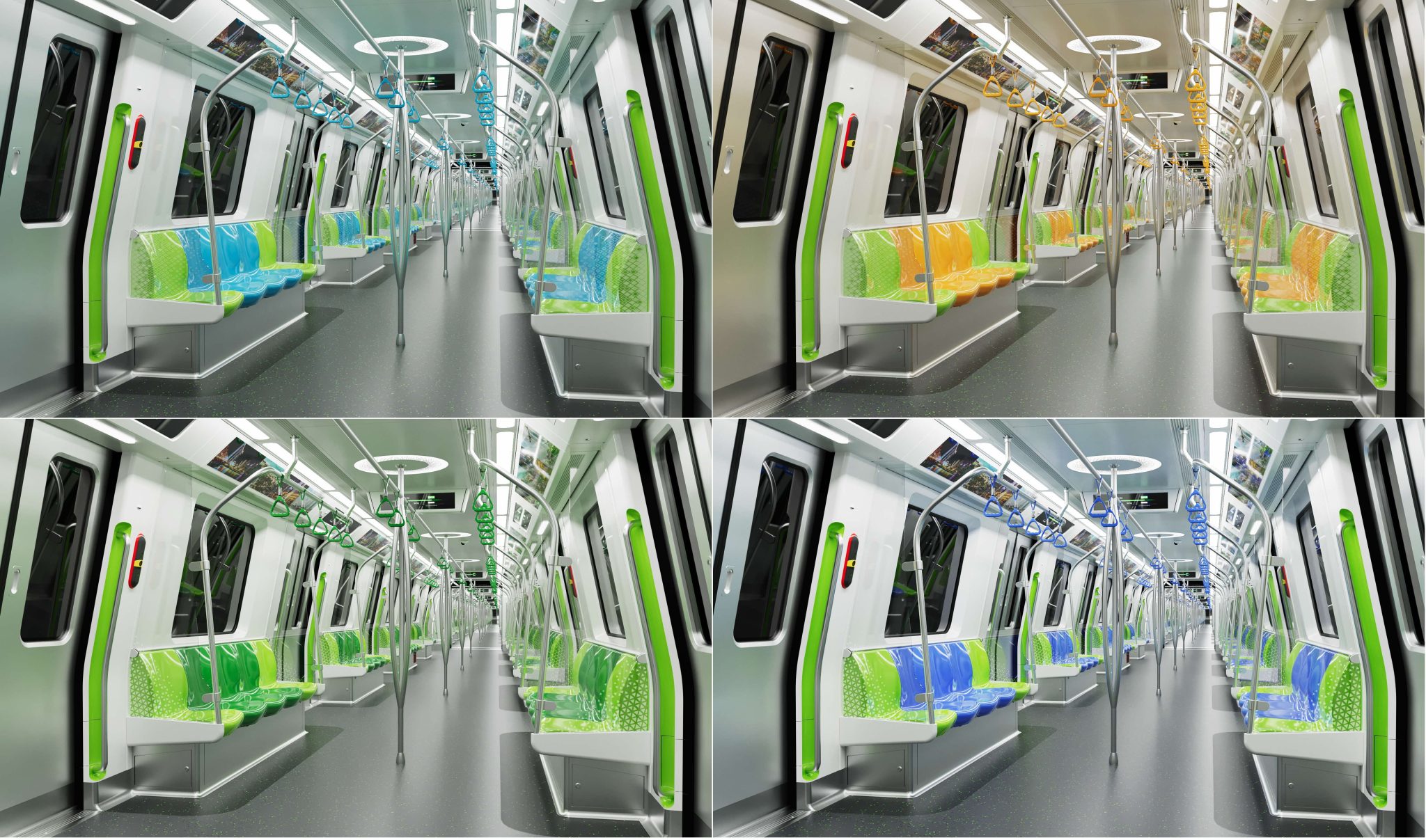 CR151 Cross Island Line Train Interior Colour Scheme Options (Image ...