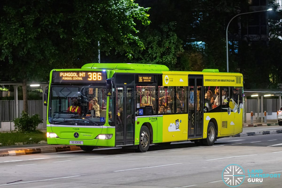 Bus 386 – Go-Ahead Singapore Mercedes-Benz Citaro (SG1061E) | Land ...