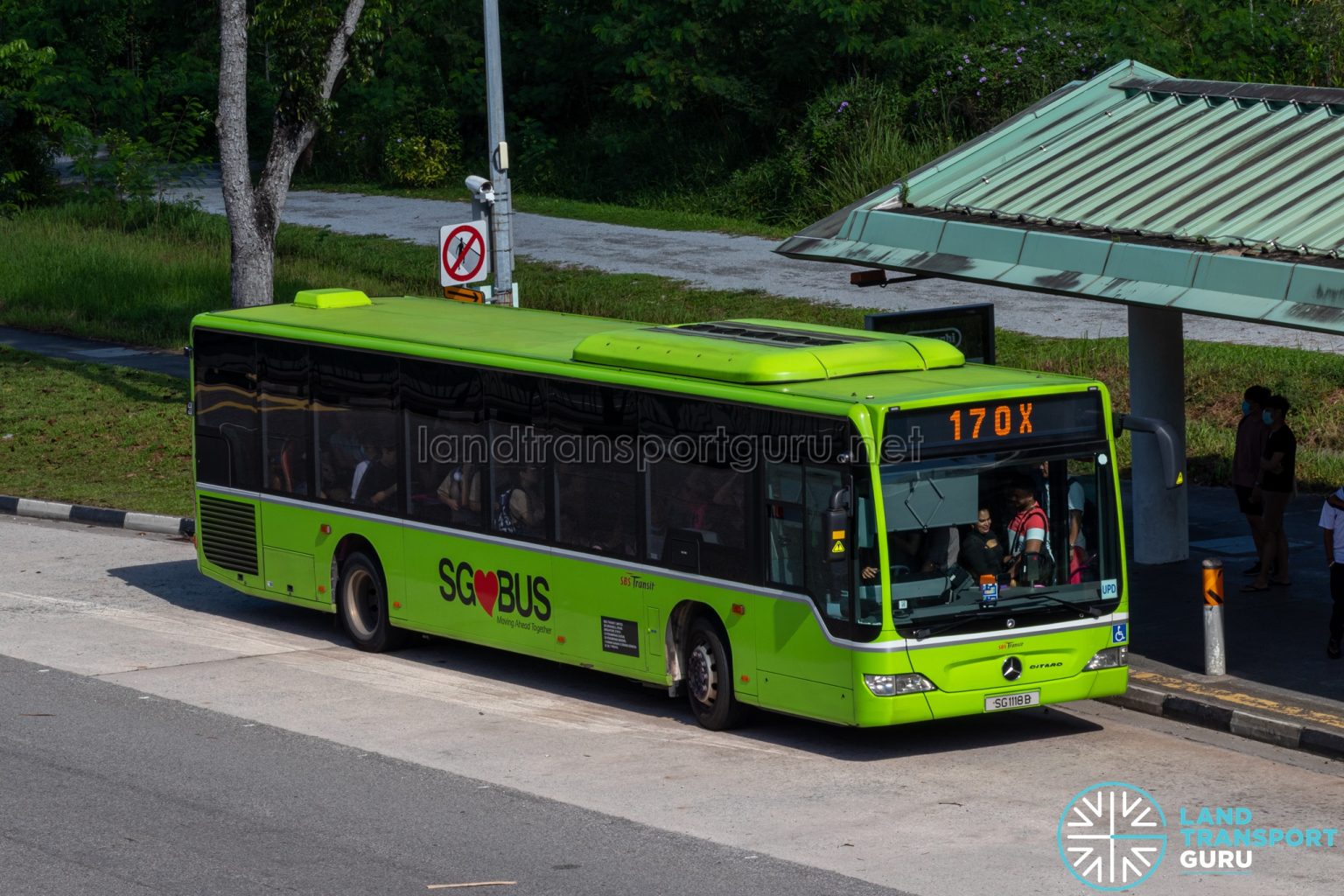Bus 170X – SBS Transit Mercedes-Benz Citaro (SG1118B) | Land Transport Guru