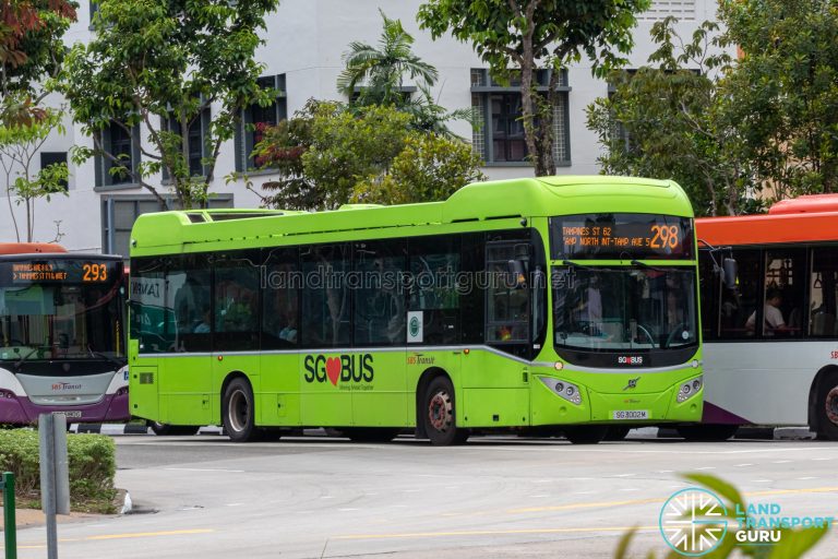 Bus 298 – SBS Transit Volvo B5LH (SG3002M) | Land Transport Guru