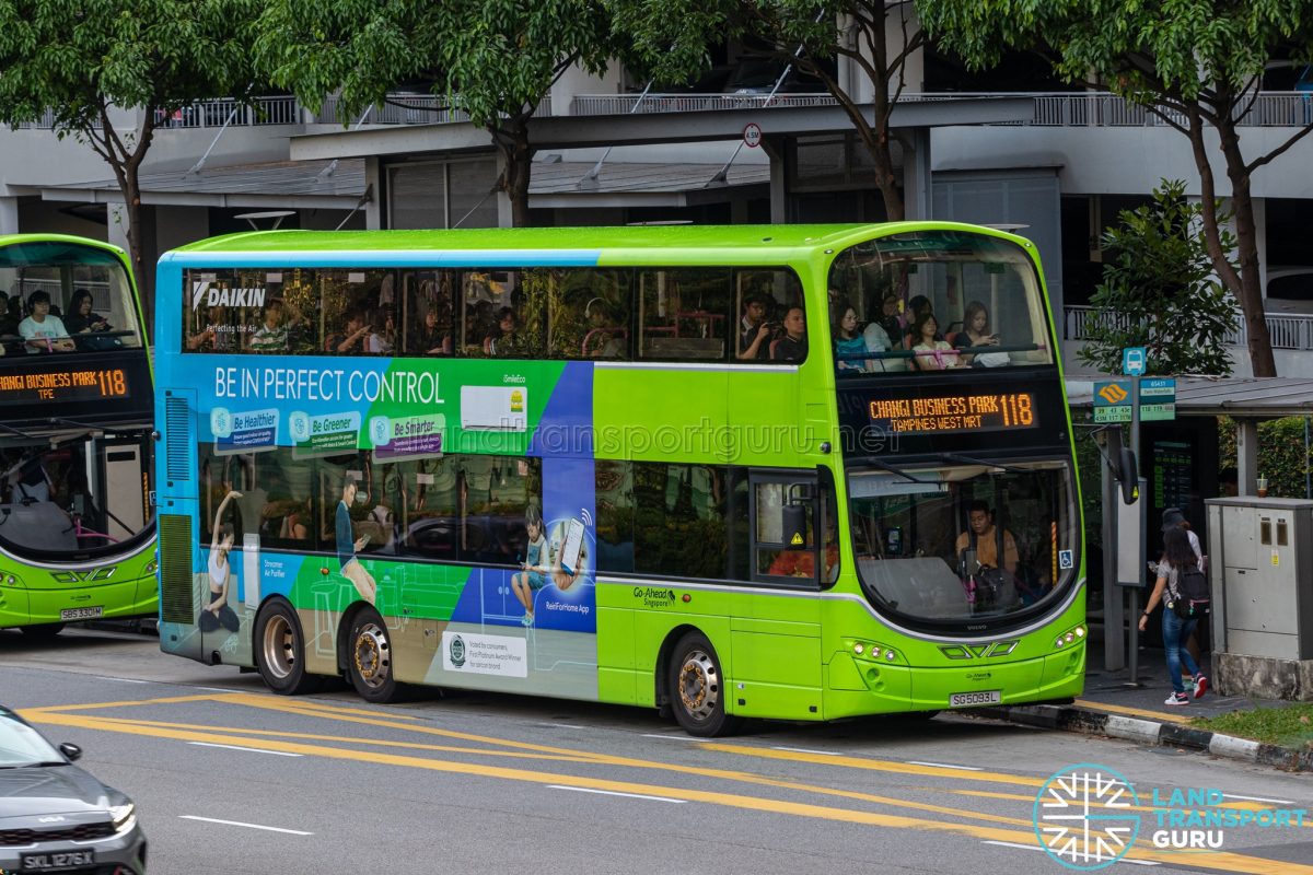Bus 118 – Go-Ahead Singapore Volvo B9TL Wright (SG5093L) | Land ...