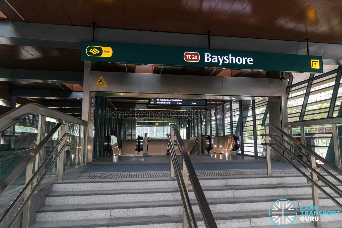 Bayshore MRT Station | Land Transport Guru
