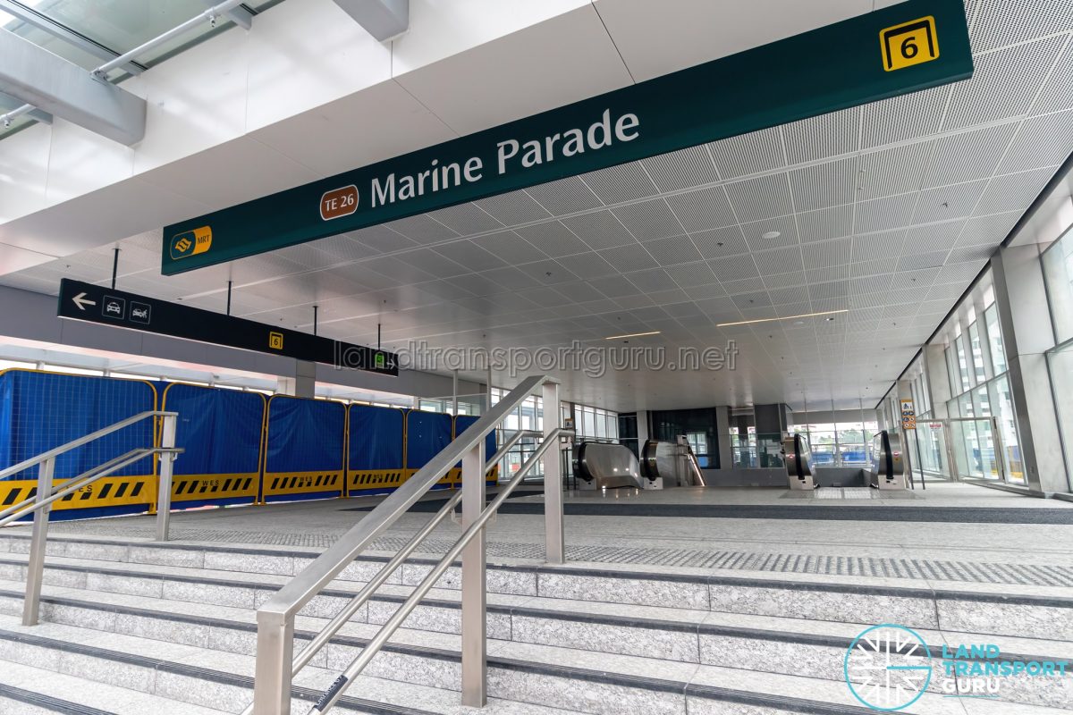 Marine Parade MRT Station | Land Transport Guru