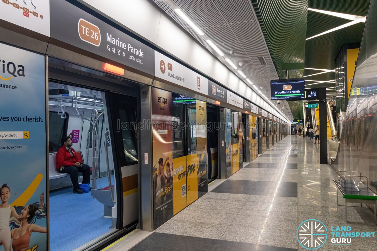 Marine Parade MRT Station | Land Transport Guru