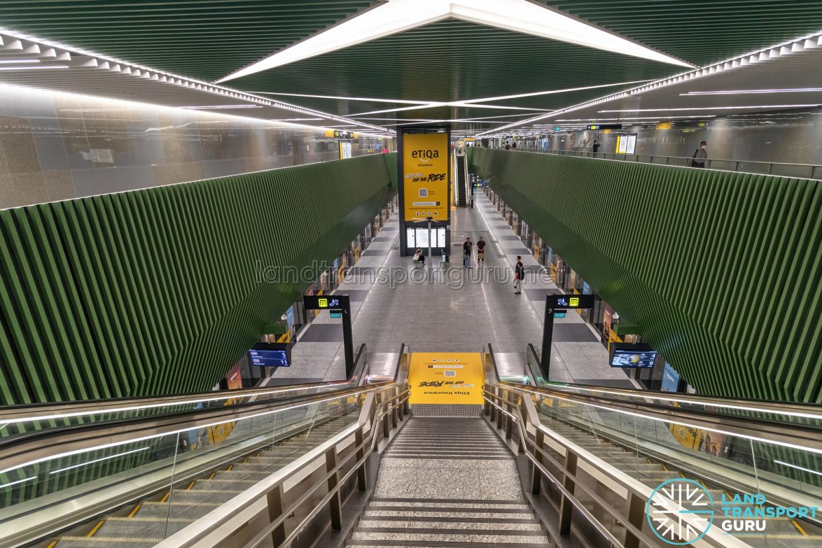 Marine Parade MRT Station – Platform Overview | Land Transport Guru