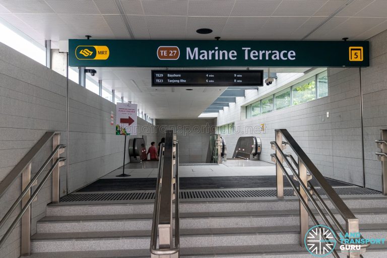 Marine Terrace MRT Station – Exit 5 | Land Transport Guru