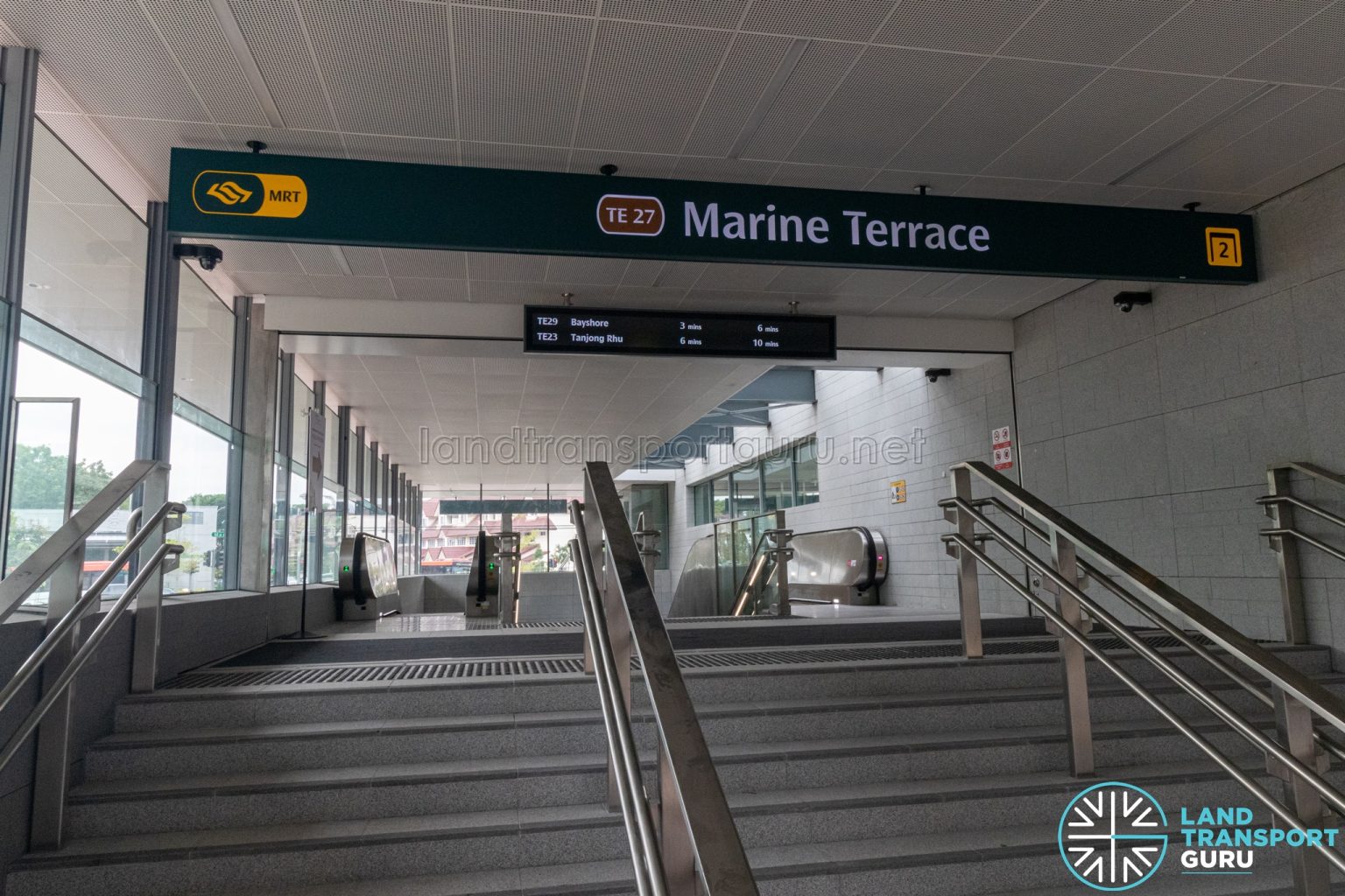 Marine Terrace MRT Station | Land Transport Guru