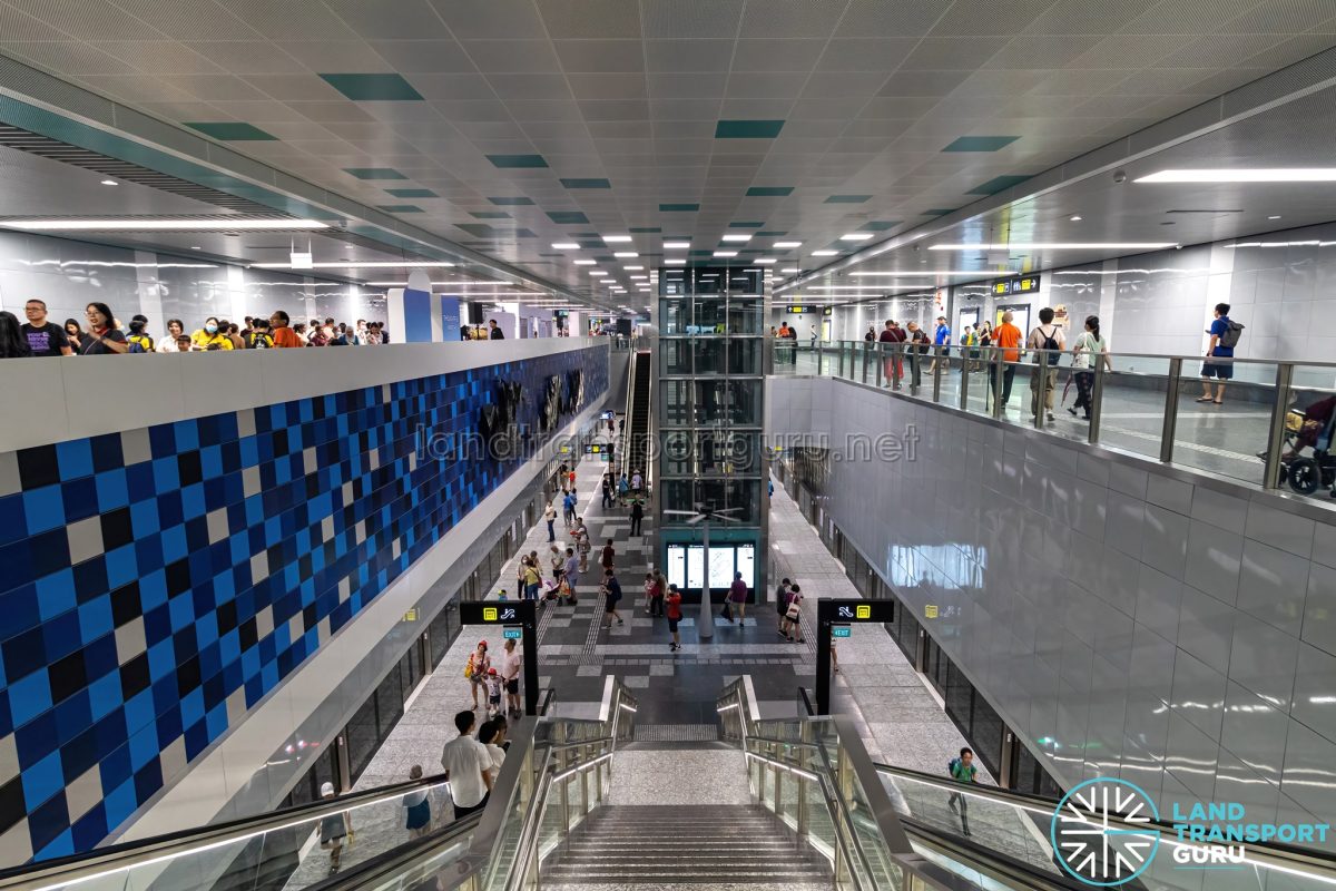 Siglap MRT Station – Platform Overview | Land Transport Guru