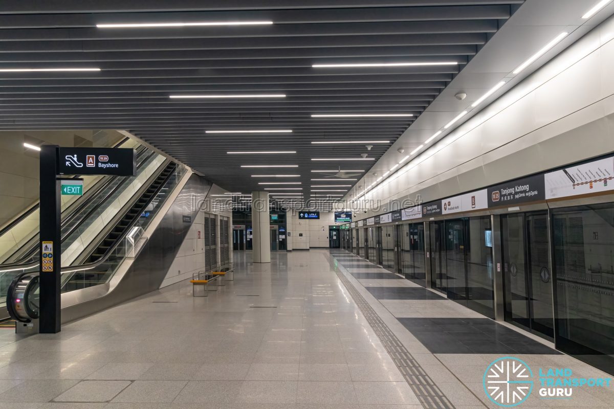 Tanjong Katong MRT Station – Platform B (Lower Platform) | Land ...